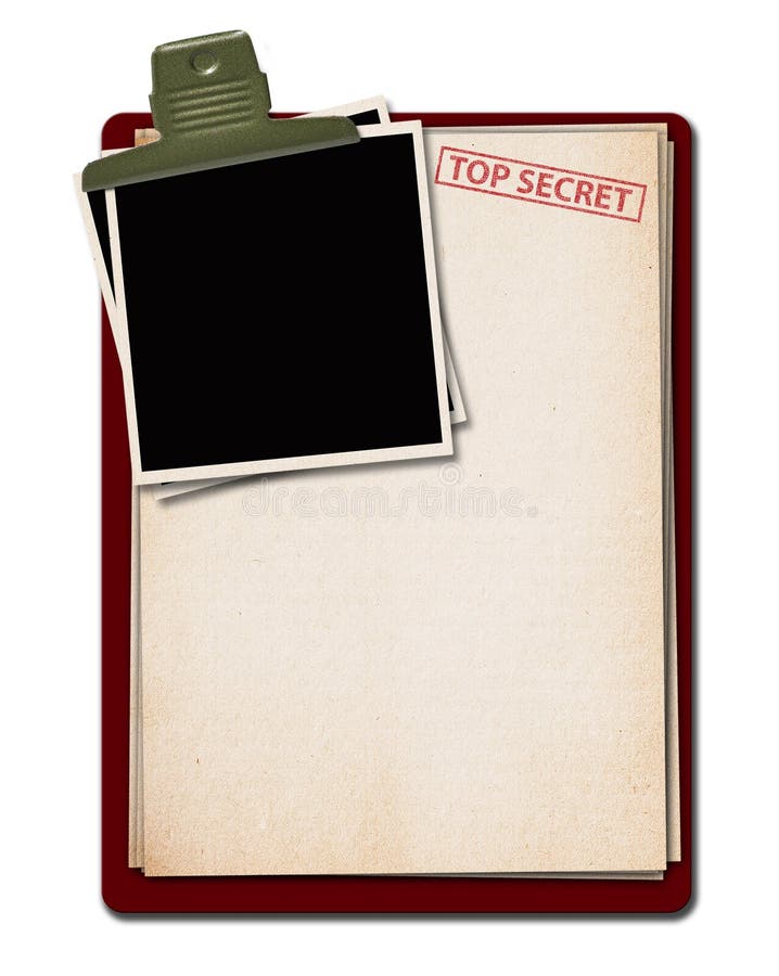 Top secret document. stock photo. Image of text, secret - 93060534