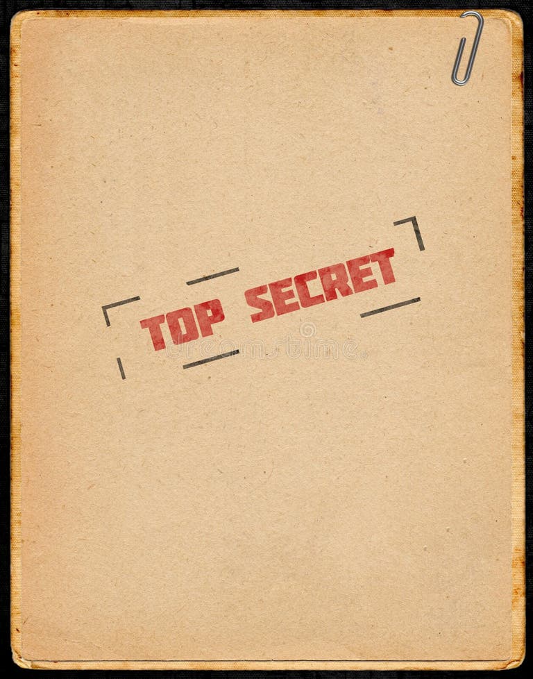 Top Secret File Stock Illustrations – 1,516 Top Secret File Stock ...
