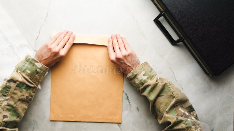 Top Secret Documents on Table Stock Image - Image of soldier ...