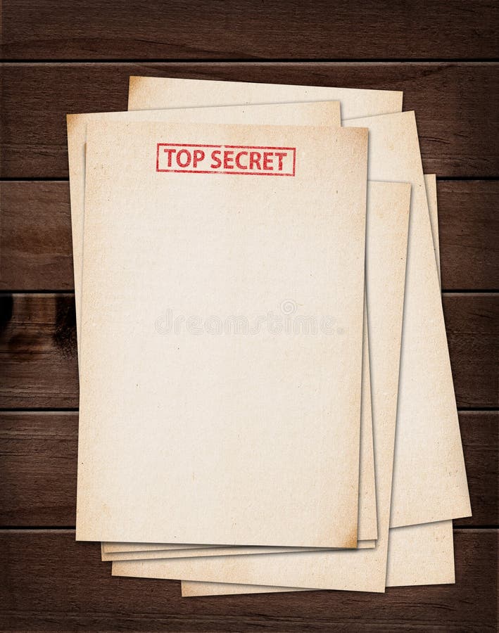 Top Secret File Photo stock illustration. Illustration of clip - 27912534