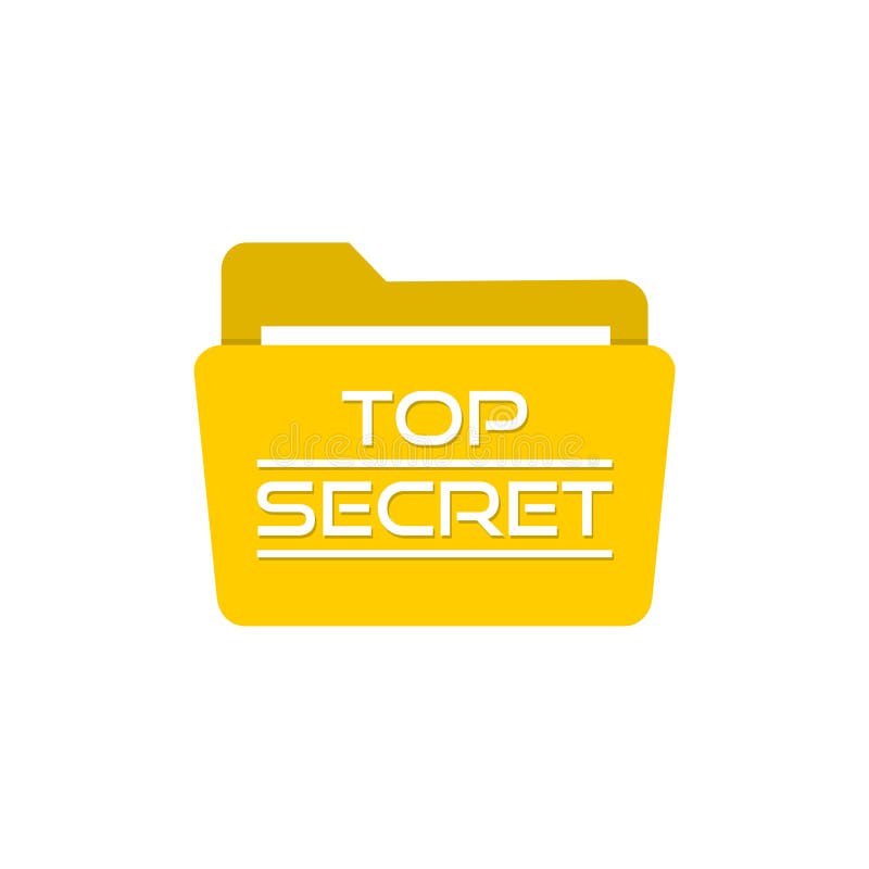 Classified Folder Icon Stock Illustrations – 435 Classified Folder Icon ...