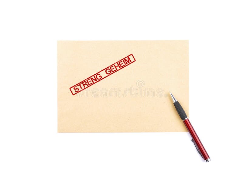 Secret Letter stock image. Image of envelope, official - 1649919