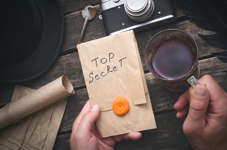 Top secret message. stock photo. Image of file, classified - 123102982