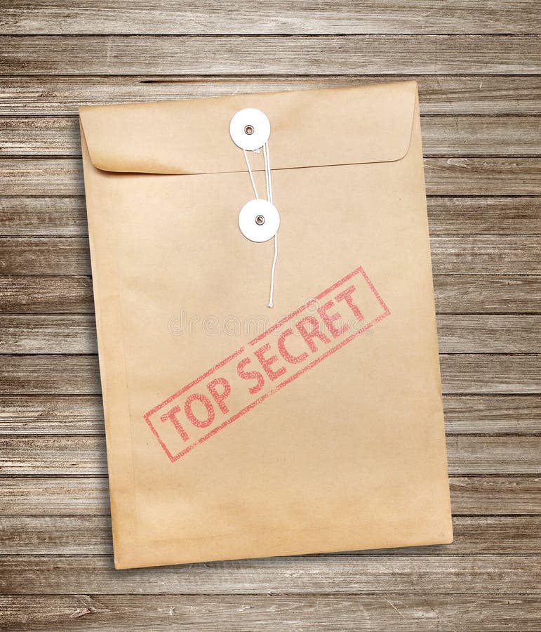 Top Secret Stamp on Notepad Isolated Stock Image - Image of page ...
