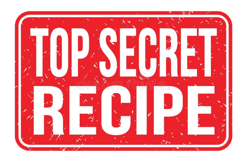 Top Secret Recipe Stock Illustrations – 101 Top Secret Recipe Stock ...