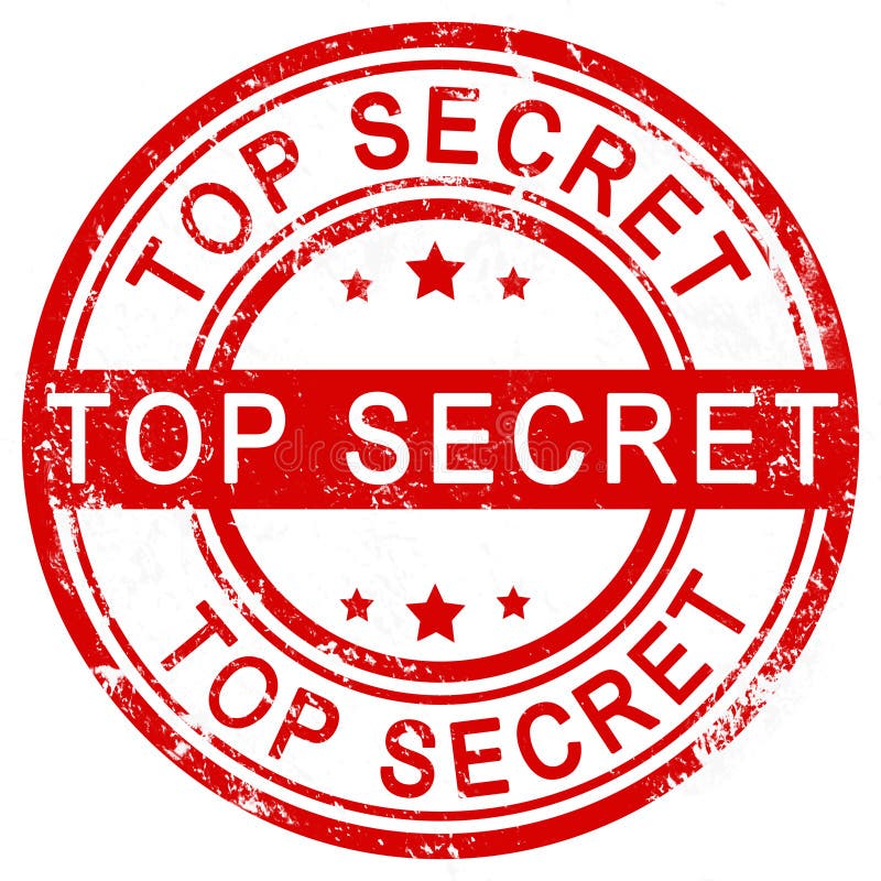 Top Secret Stamp. Red Top Secret Classified Stamp Icon. Stock ...