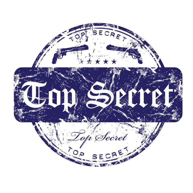Top Secret Rubber Stamp Stock Illustrations – 2,284 Top Secret Rubber ...