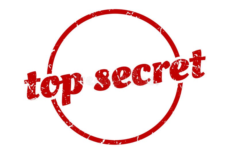 Top Secret Sign. Top Secret Round Vintage Stamp Stock Vector ...