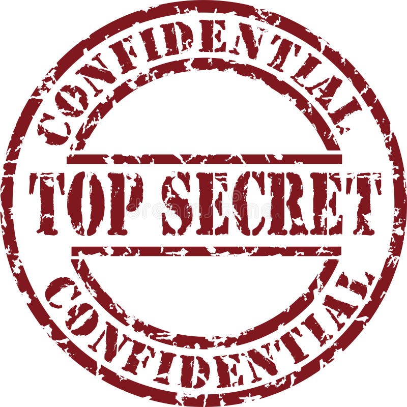 Top secret stamp stock vector. Illustration of ticket - 7889870