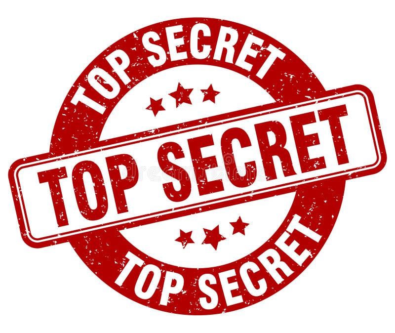 Top secret stamp stock vector. Illustration of isolated - 122004497