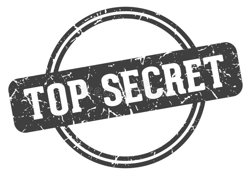 Top secret stamp stock vector. Illustration of graphic - 360710439