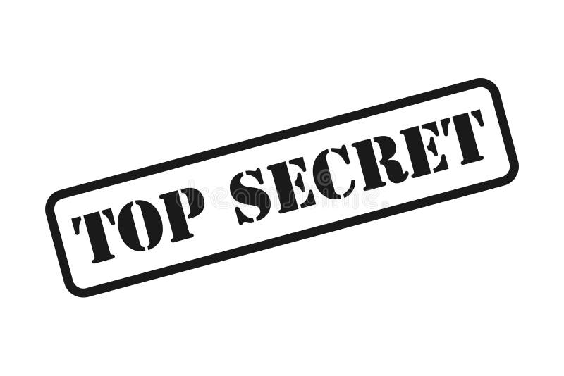 Top Secret Stamp Vector stock vector. Illustration of isolated - 218967713