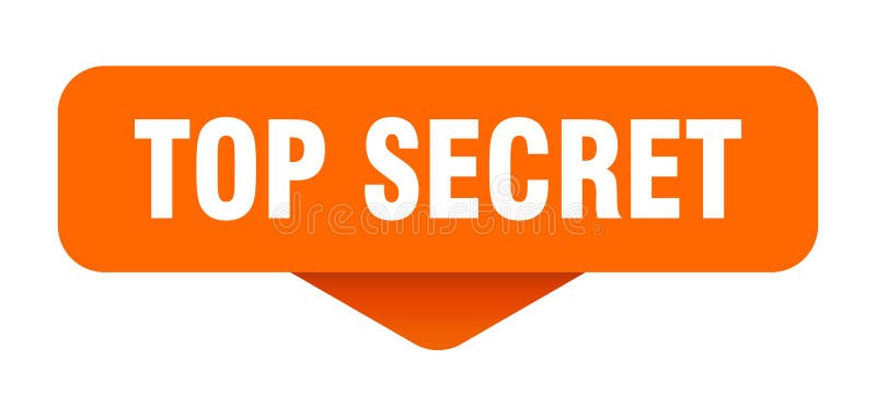 Top Secret Sticker. Top Secret Sign on Transparent Background Stock ...