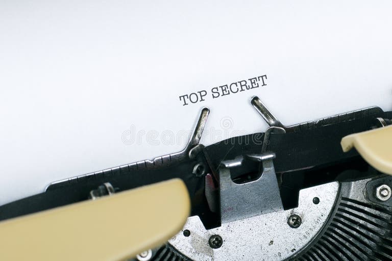 TOP SECRET stock photo. Image of phrase, report, business - 41851818