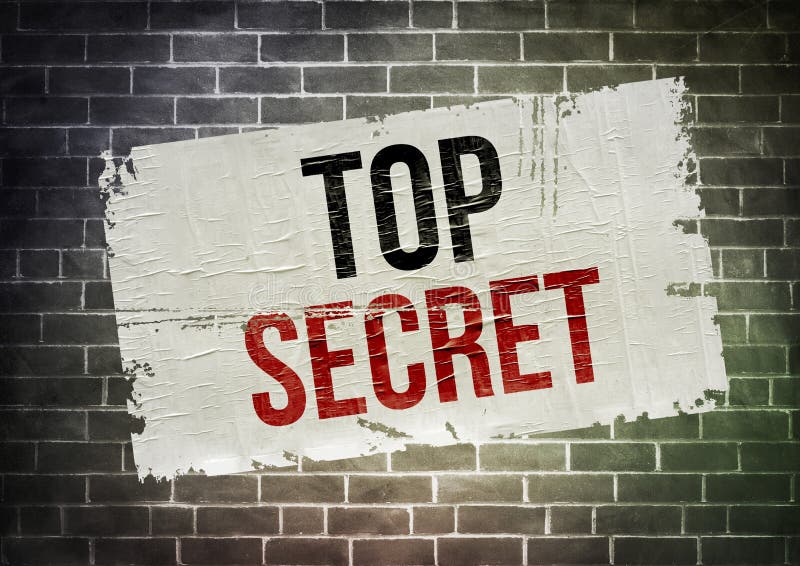 Top secret stock illustration. Illustration of background - 47402990