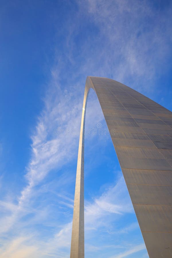 St. Louis Gateway Arch stock photo. Image of national - 58556180