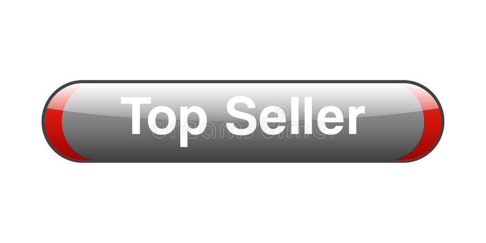 Top seller button stock illustration. Illustration of banner - 121782483
