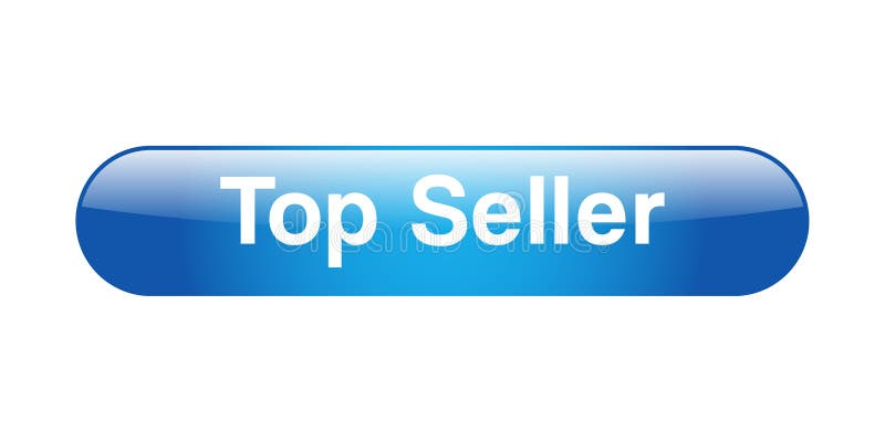Top seller button stock illustration. Illustration of commercial ...
