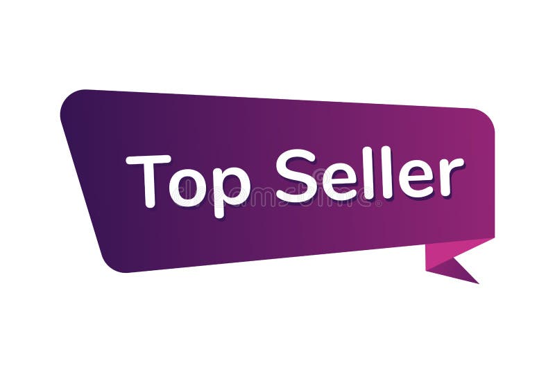 Top Seller Image Vector, Top Seller Banner Design Stock Vector ...
