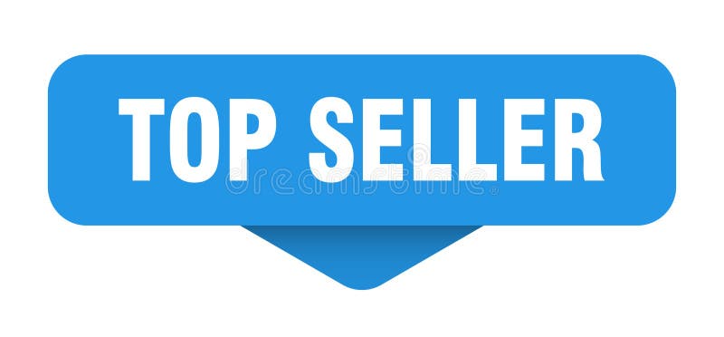 Top Seller Sticker. Top Seller Sign on Transparent Background Stock ...