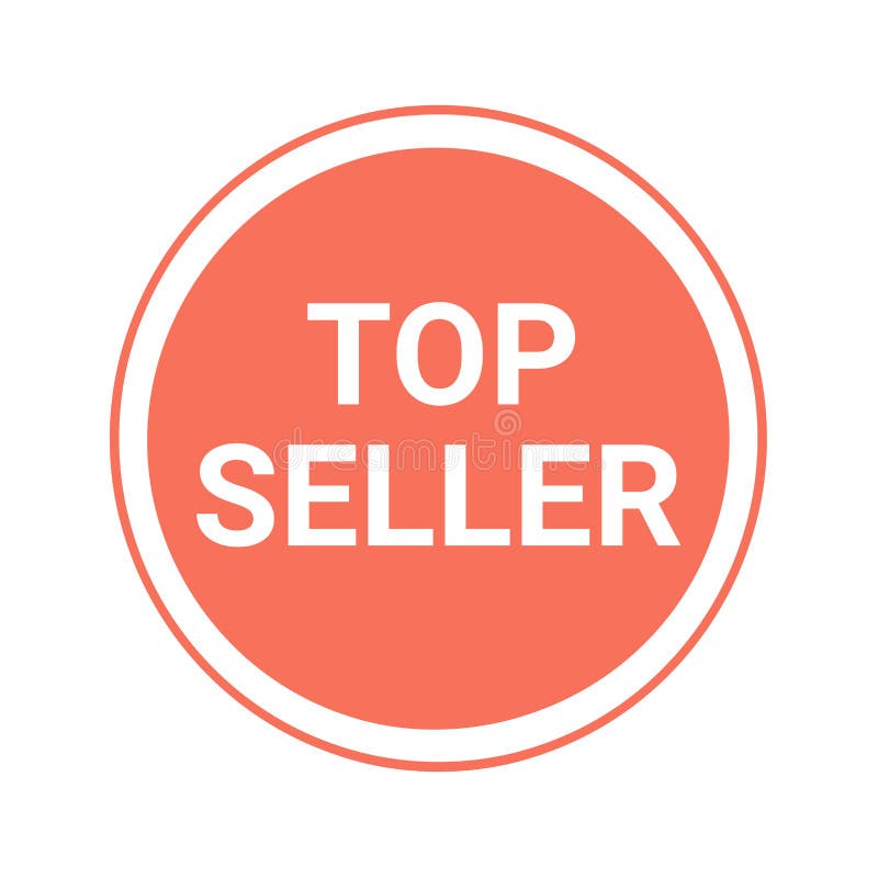 Top Seller Symbol Illustration Stock Illustration - Illustration of ...