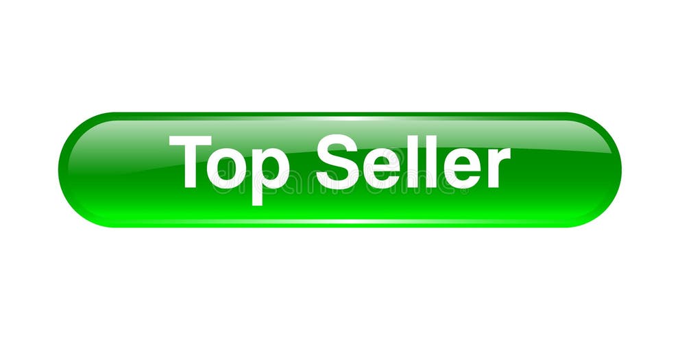 Top seller button stock illustration. Illustration of choose - 121782672
