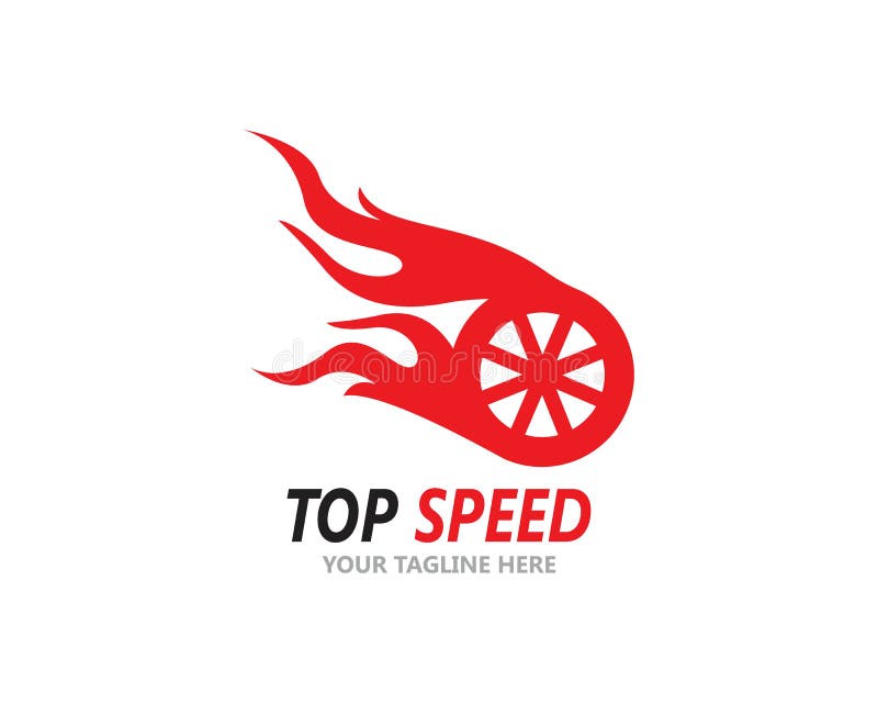 Top Speed Icon and Symbol Template Vector Stock Illustration ...