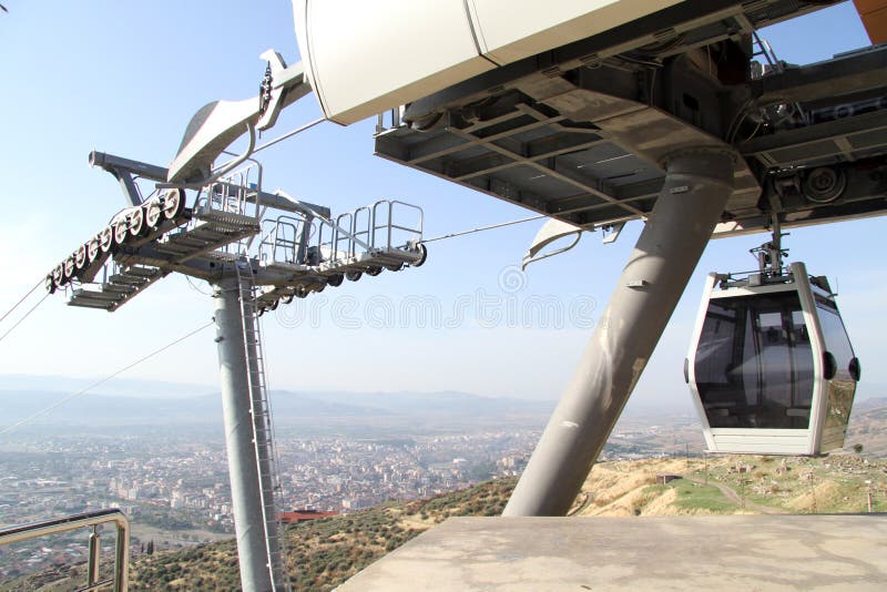 Top station stock image. Image of turkey, cable, teleferic - 34503295