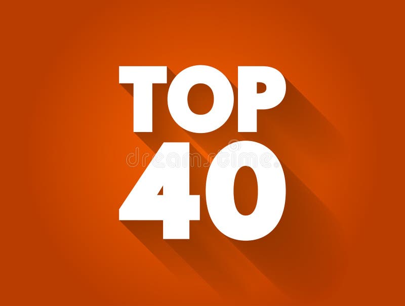 Top 40 Text Quote, Concept Background Stock Illustration - Illustration ...