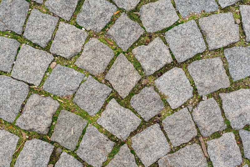 Top Texture View of Stone Pavement Grey Stock Image - Image of pavement ...