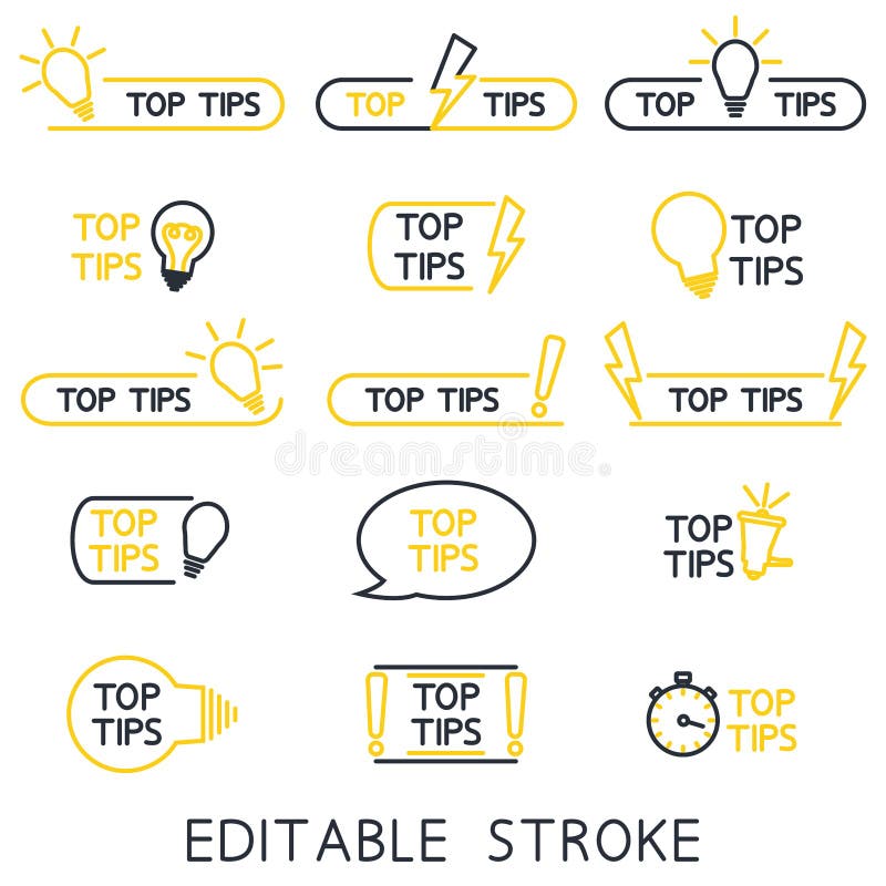 Top Tip Icon Stock Illustrations – 883 Top Tip Icon Stock Illustrations ...