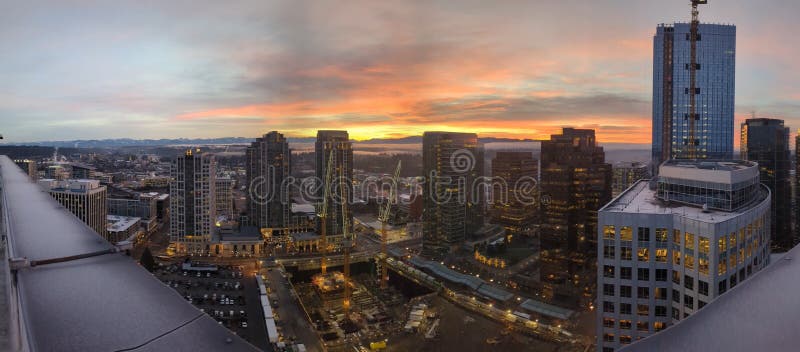 Top of the Town in Bellevue Stock Photo - Image of town, bellevue ...