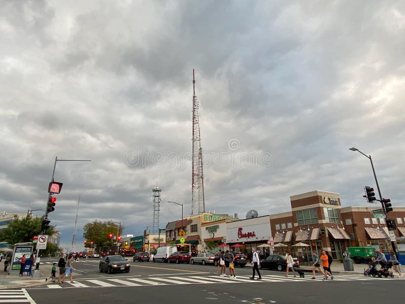 Top of the Town in Tenleytown Editorial Stock Image - Image of area ...