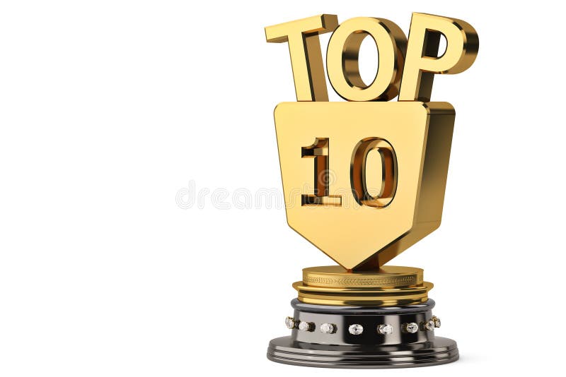 Top 10 Trophy Stock Illustrations – 374 Top 10 Trophy Stock ...