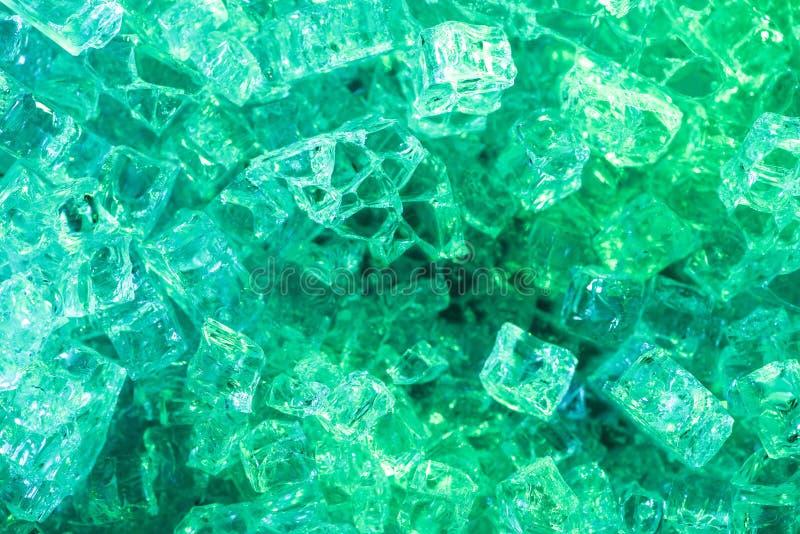 Top View of Abstract Green Ice Stock Photo - Image of transparent ...