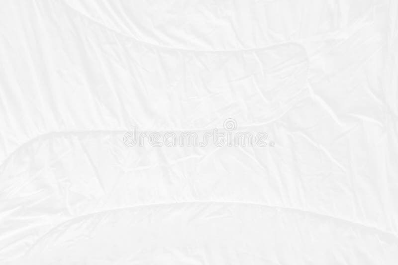 Top View Abstract White Cloth Background with Soft Waves. Stock Image ...