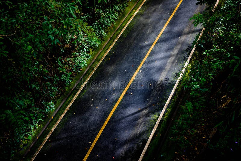 Top View of Asphalt Texture Background. Empty Road from Top View Stock ...
