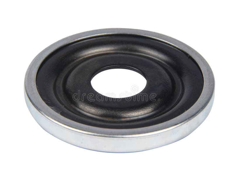 Top View ,Automotive Shock Absorber Mounting Kit Isolated on White ...