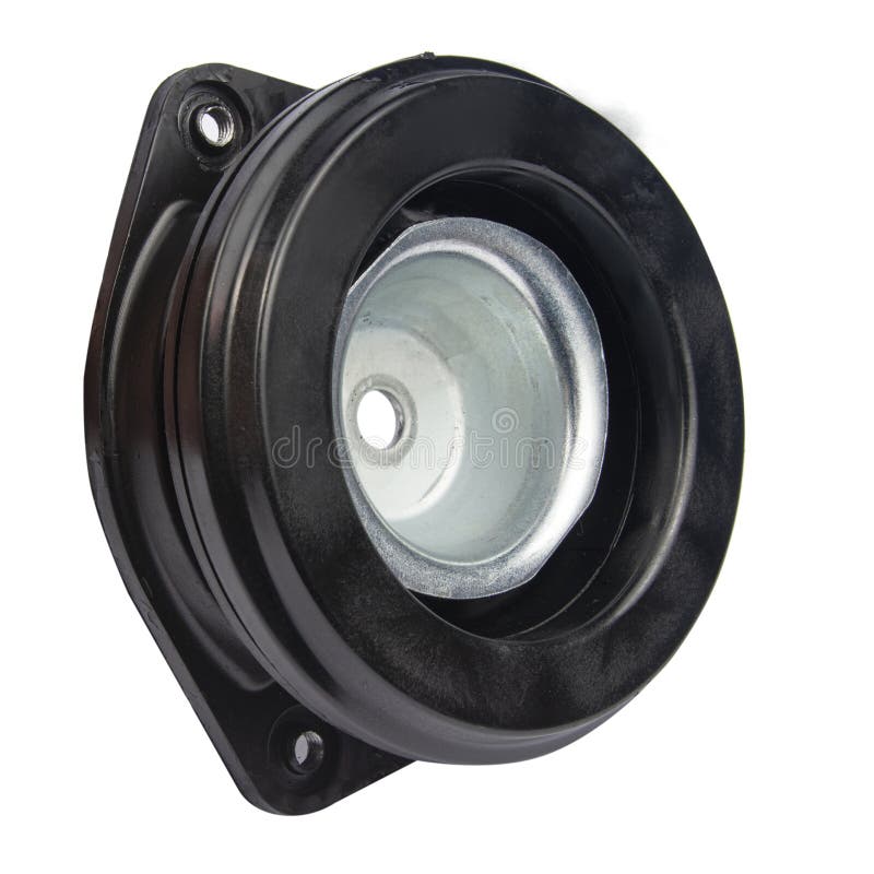 Top View ,Automotive Shock Absorber Mounting Kit Isolated on White ...