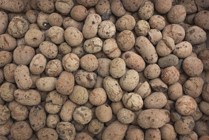 Top View Background Expanded Clay Construction Material Stock Photos ...