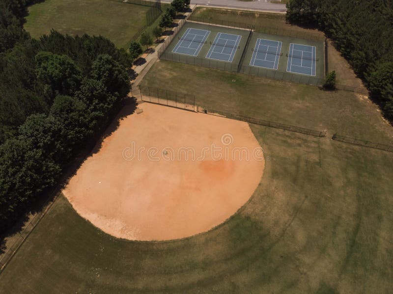 Baseball Diamond Top View Stock Photos - Free & Royalty-Free Stock ...