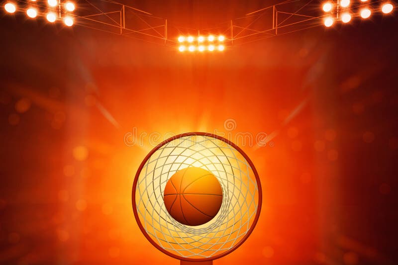 Basketball Ring Top View Stock Illustrations – 101 Basketball Ring Top ...