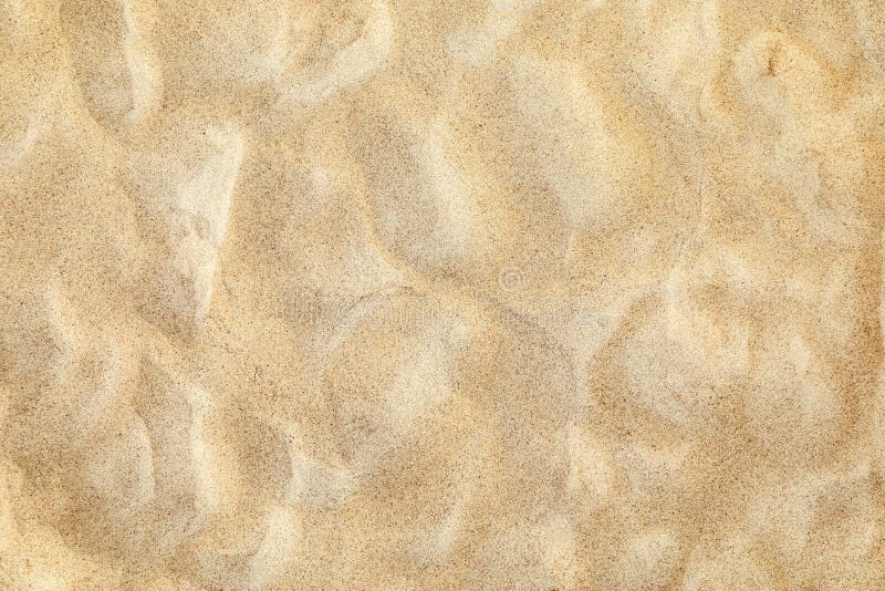 Top View of Beach Sand As Background Stock Image - Image of resort ...