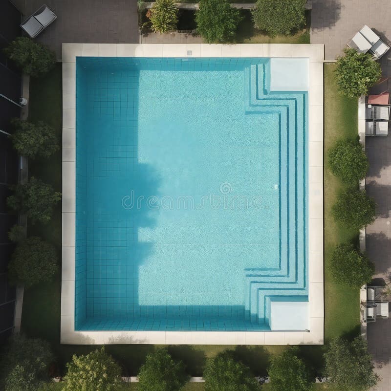 Rectangular Swimming Pool Stock Illustrations – 145 Rectangular ...