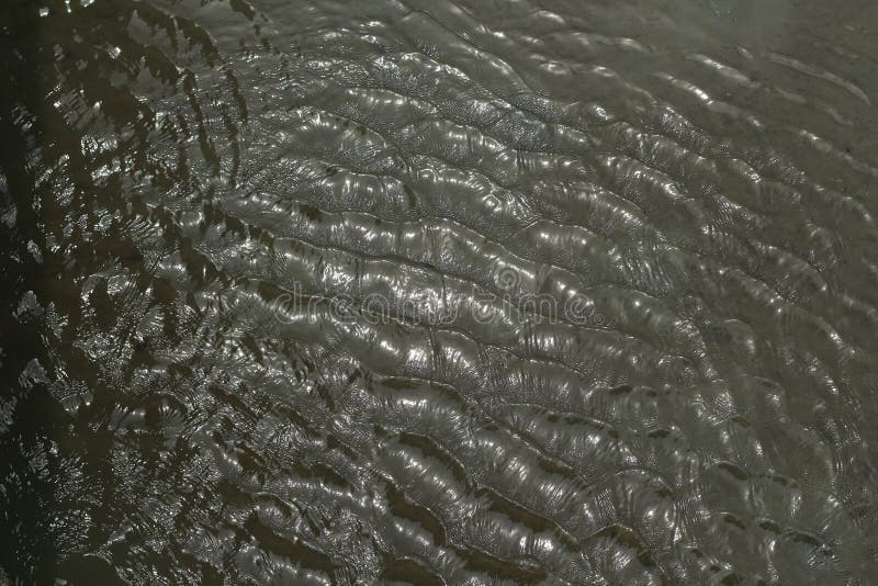 Top View Beautiful Water Ripple on the River Stock Photo - Image of ...