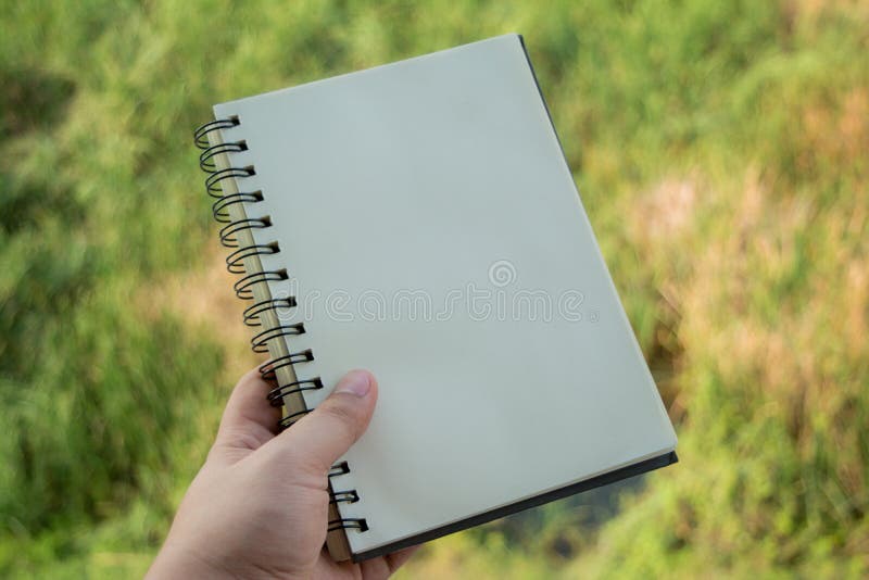 Blank pure white notebook stock image. Image of creative - 140898671