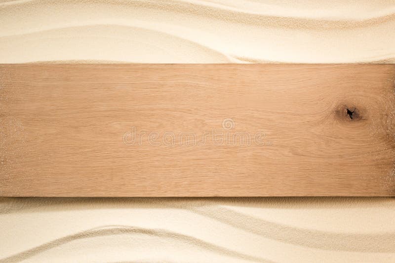 Top View of Blank Wooden Plank Stock Image - Image of coastline, sandy ...