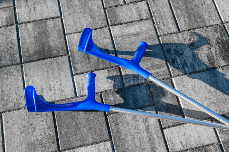 Blue Forearm Crutches Stock Photos - Free & Royalty-Free Stock Photos ...