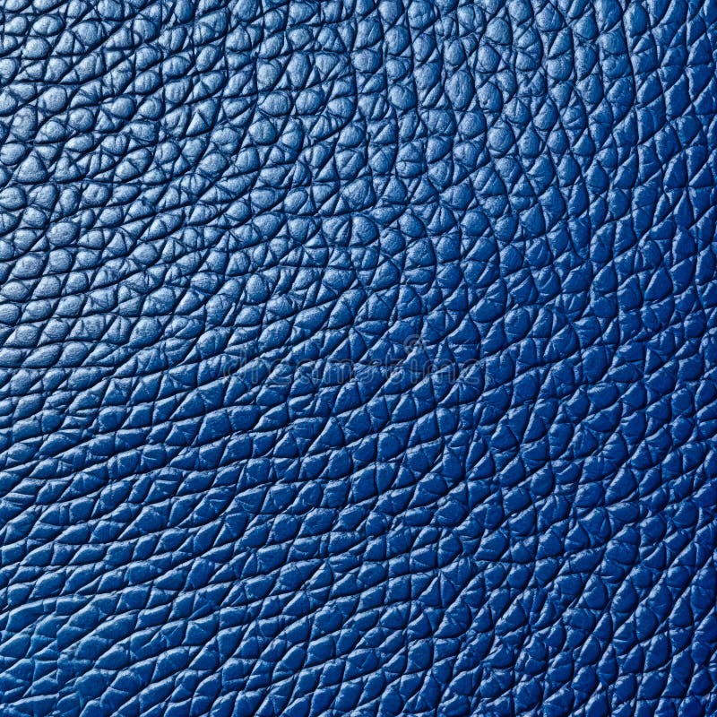 Top View of Blue Leather Texture Stock Illustration - Illustration of ...
