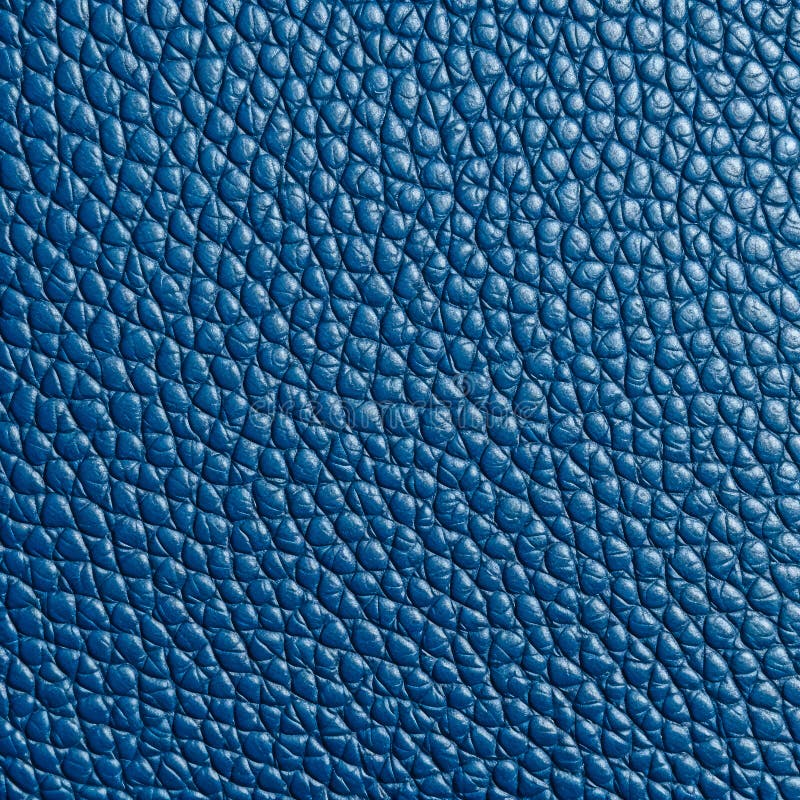 Top View of Blue Leather Texture Stock Illustration - Illustration of ...